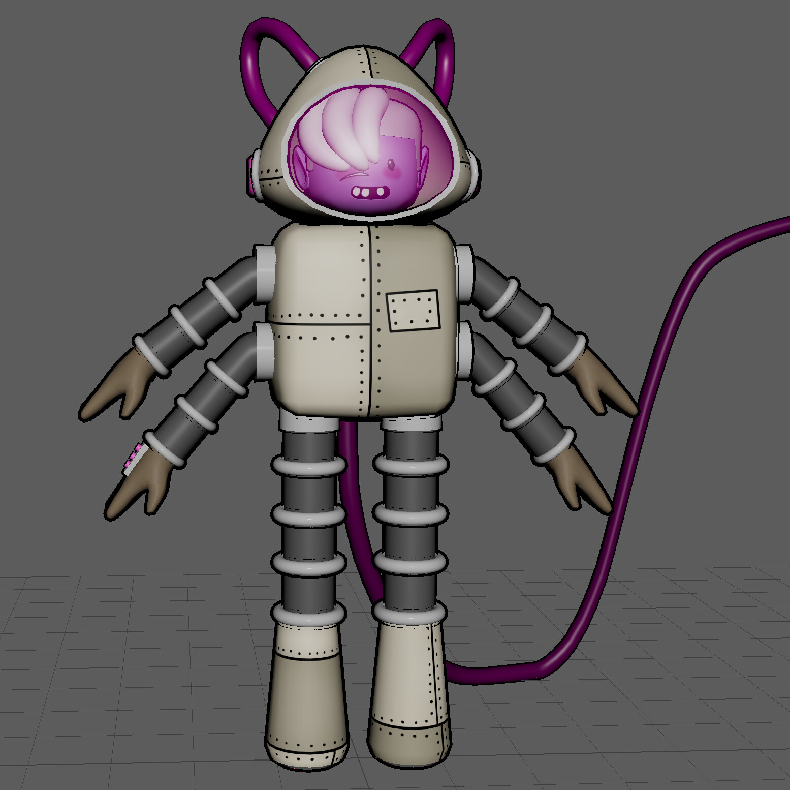 ArtStation - Alien character design and 3d Model