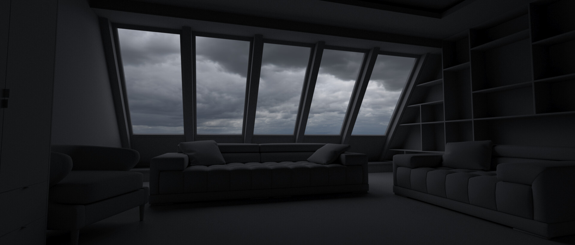 Simon Massicotte - HDRI Hemispherical Overcast Sky 1