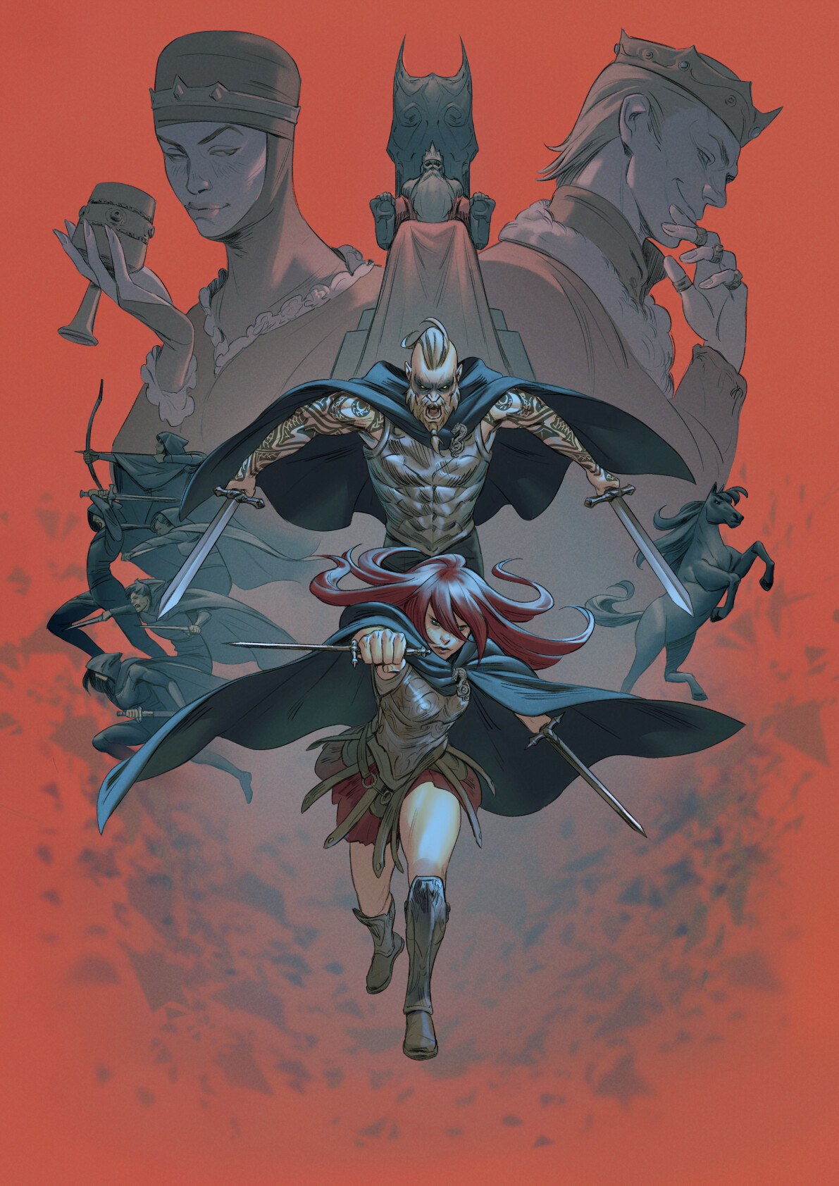 ArtStation - THE COUNTESS AND THE CUTTHROAT