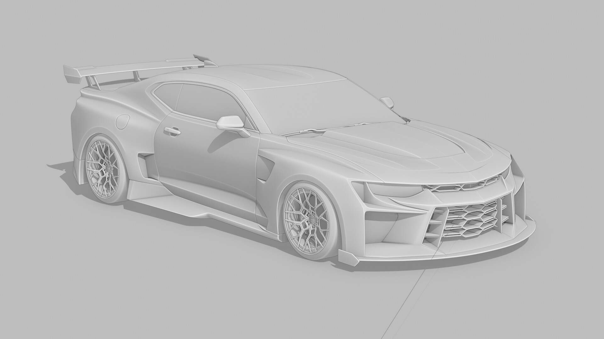 ArtStation - Chevrolet ZL1 Hycade