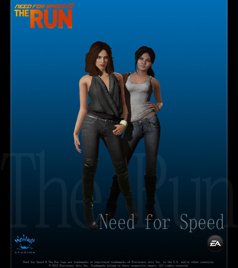 Mindwalk Studios, a Keywords Studio - Need For Speed: The Run - Characters