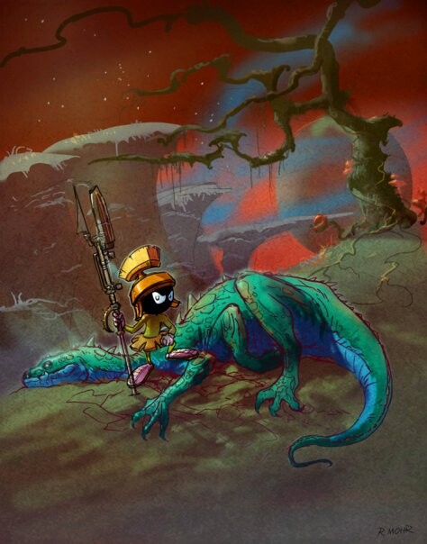 ArtStation - Marvin The Martian