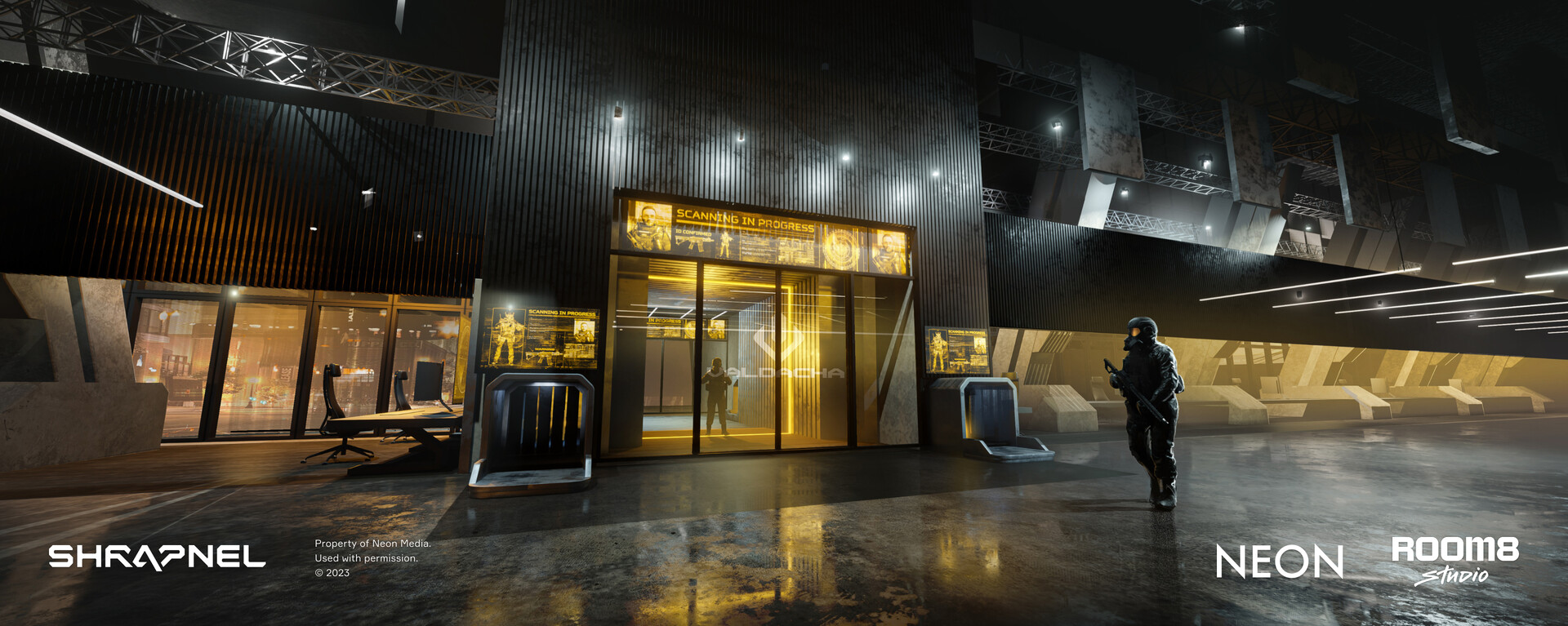 Room 8 Studio - Portfolio - Office interiors (Shrapnel)