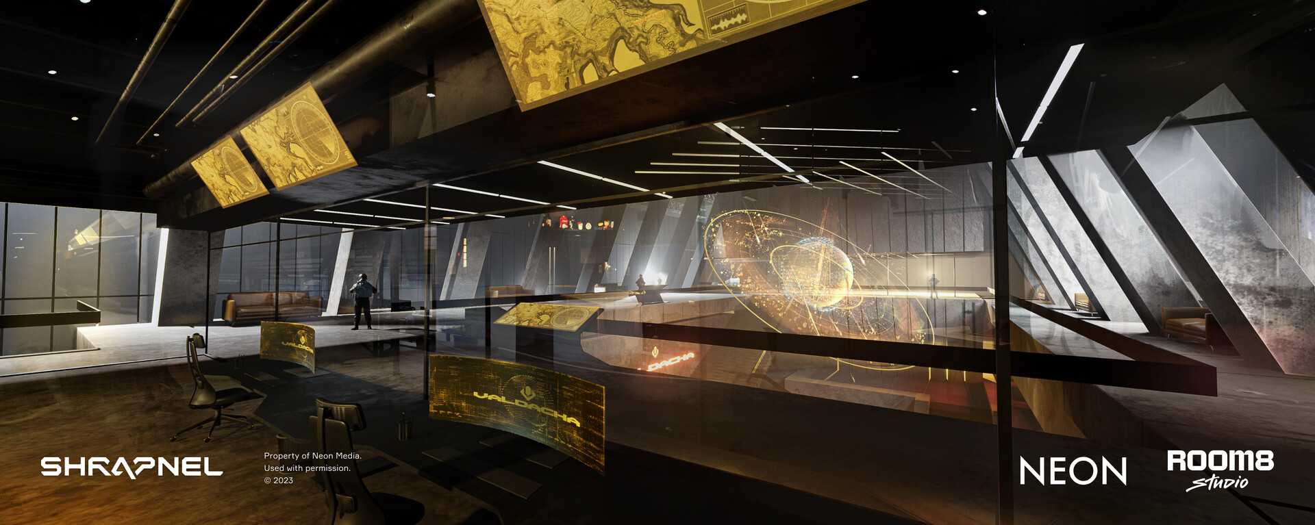 Room 8 Studio - Portfolio - Office interiors (Shrapnel)