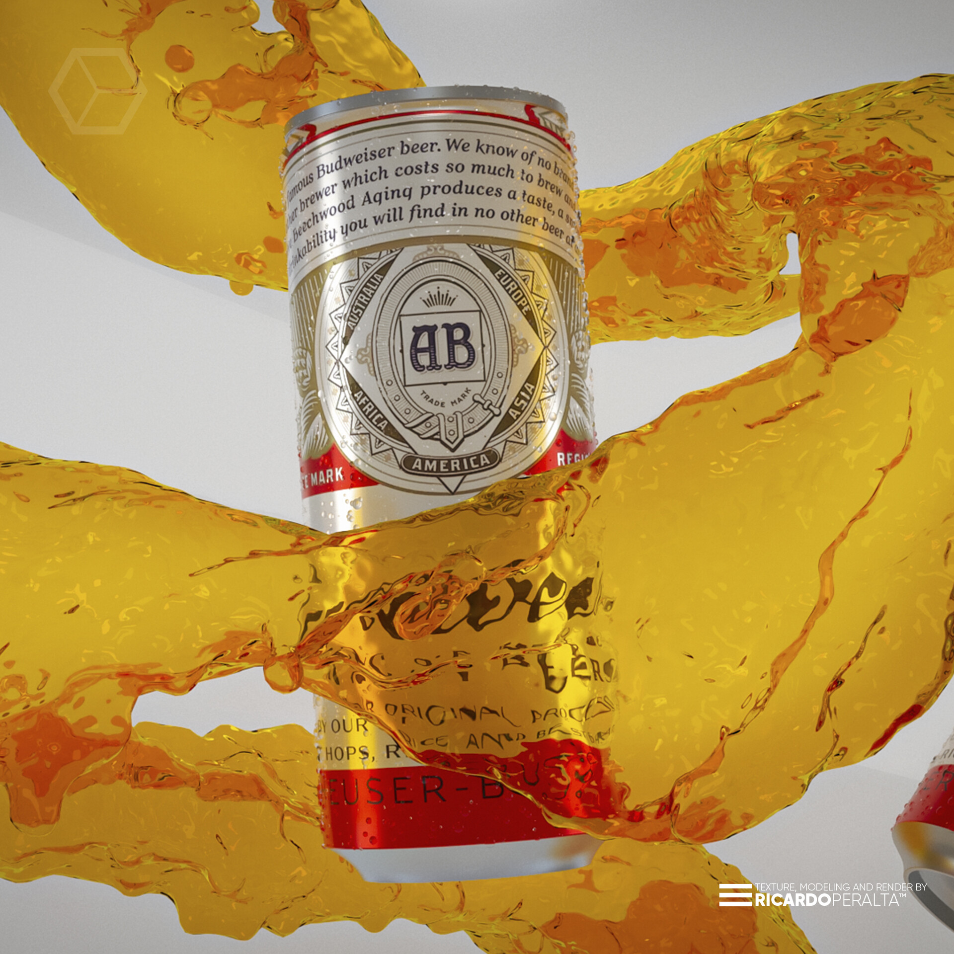 ArtStation - Budweiser Beer Ads