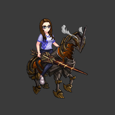 Ari Lee - LCS game Changers 2022 - League of Legends Pixel art