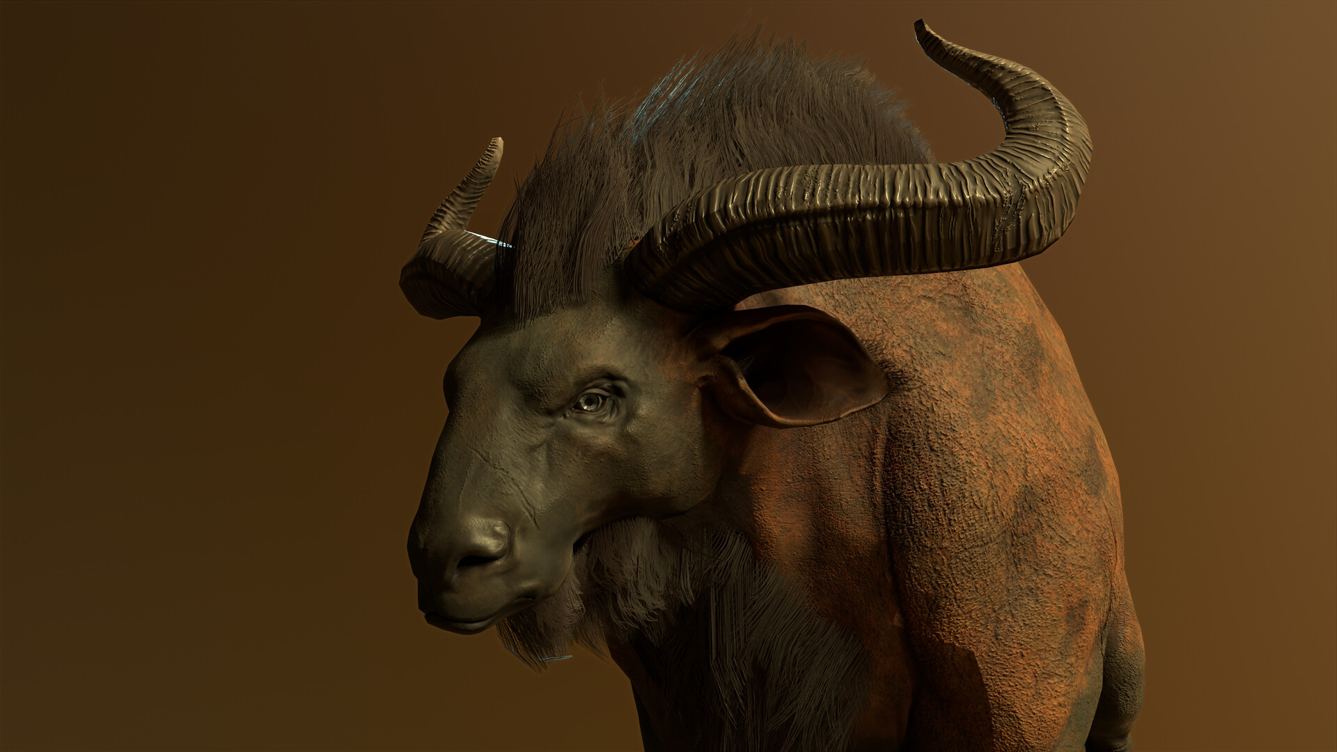 ArtStation - Mythical bull