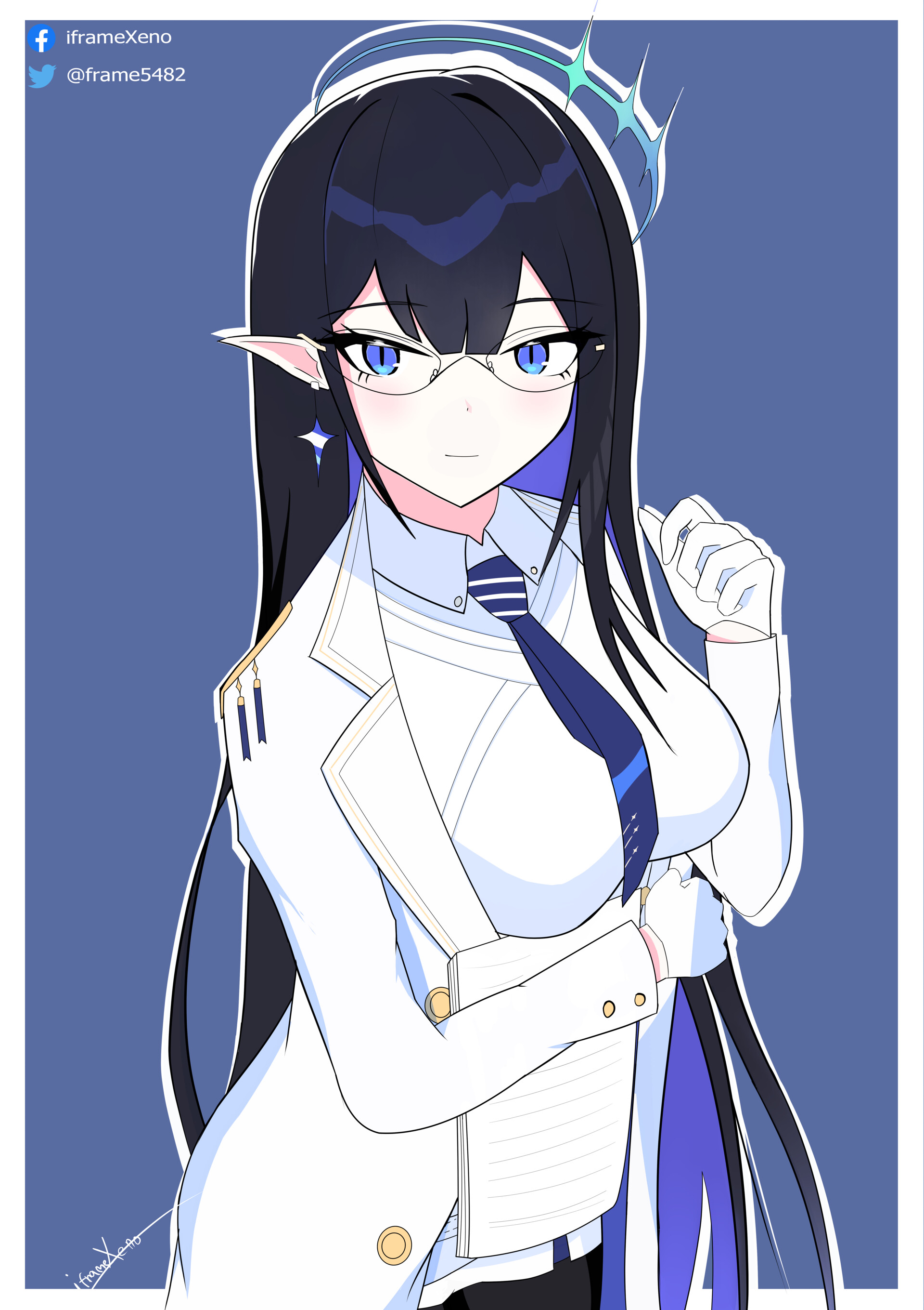 ArtStation - Nanagami Rin | Blue Archive