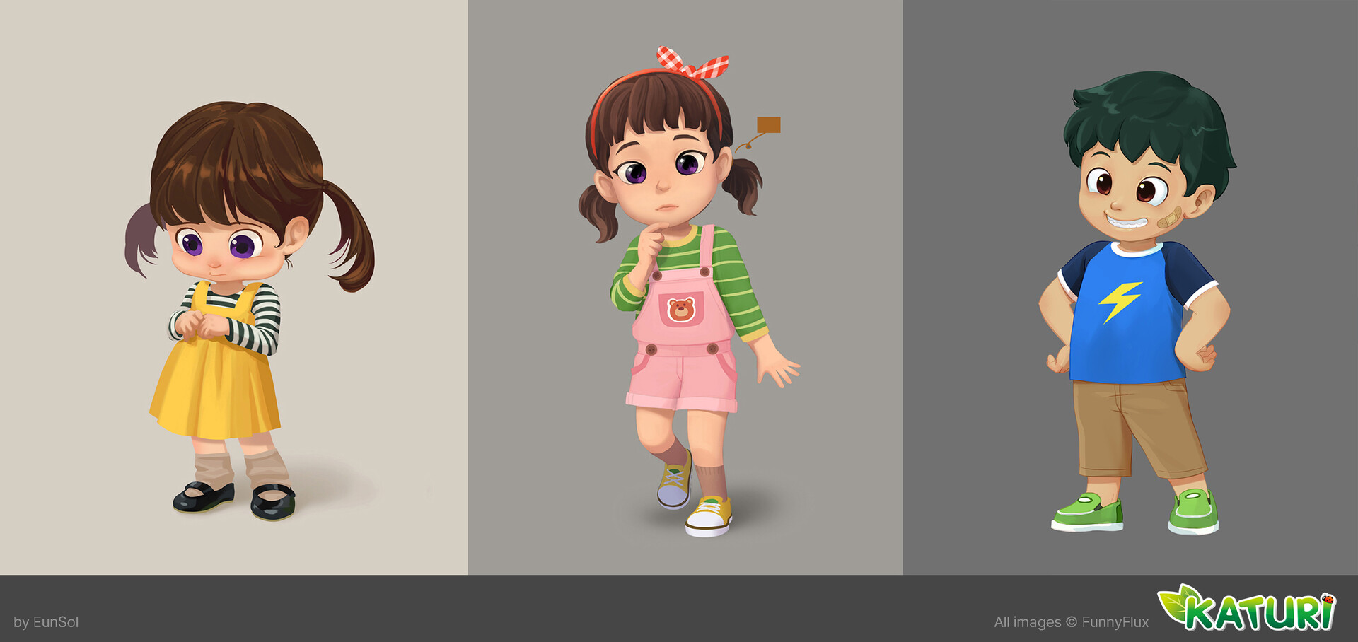 ArtStation - TV Animation human character Concept Art