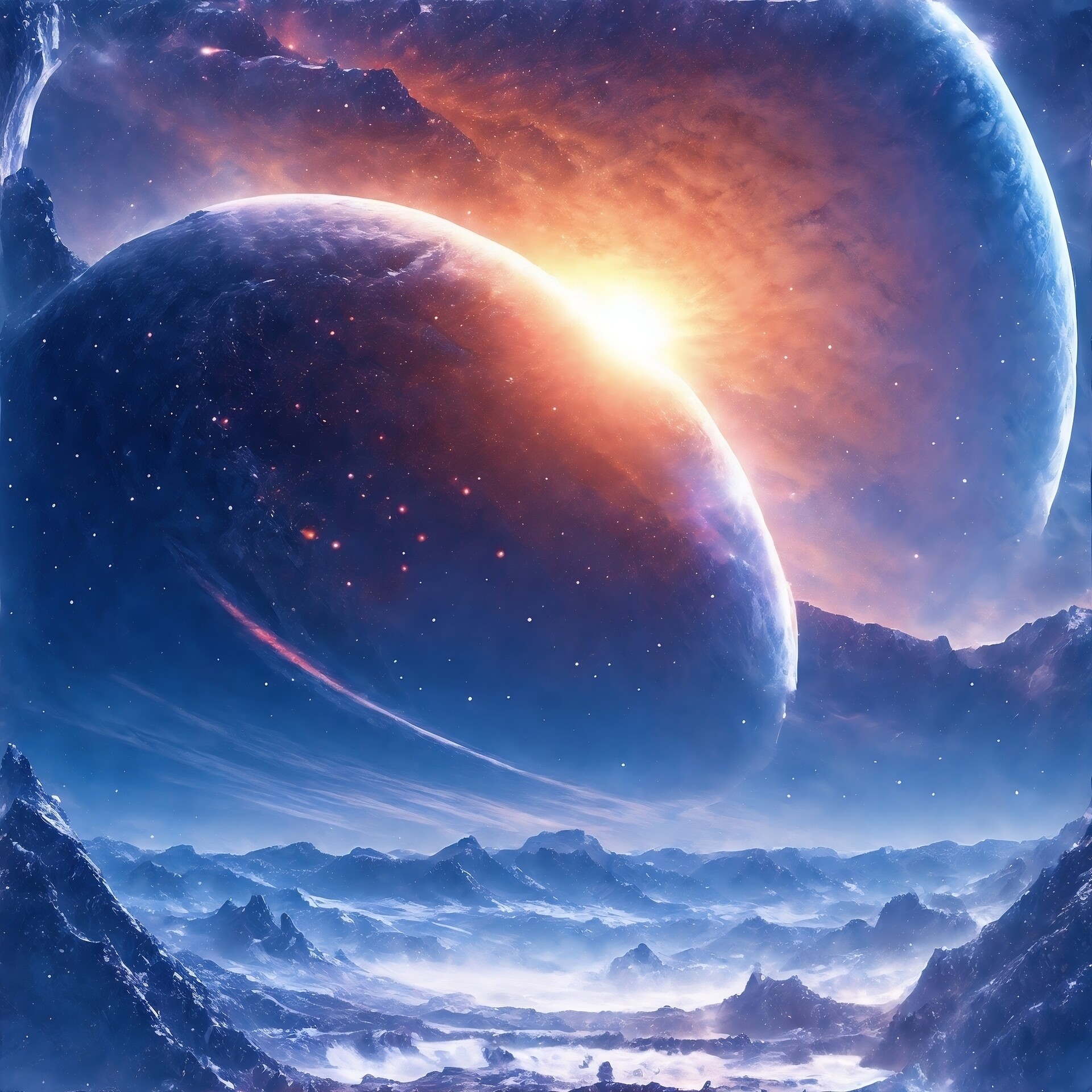 ArtStation - 4 Season planets