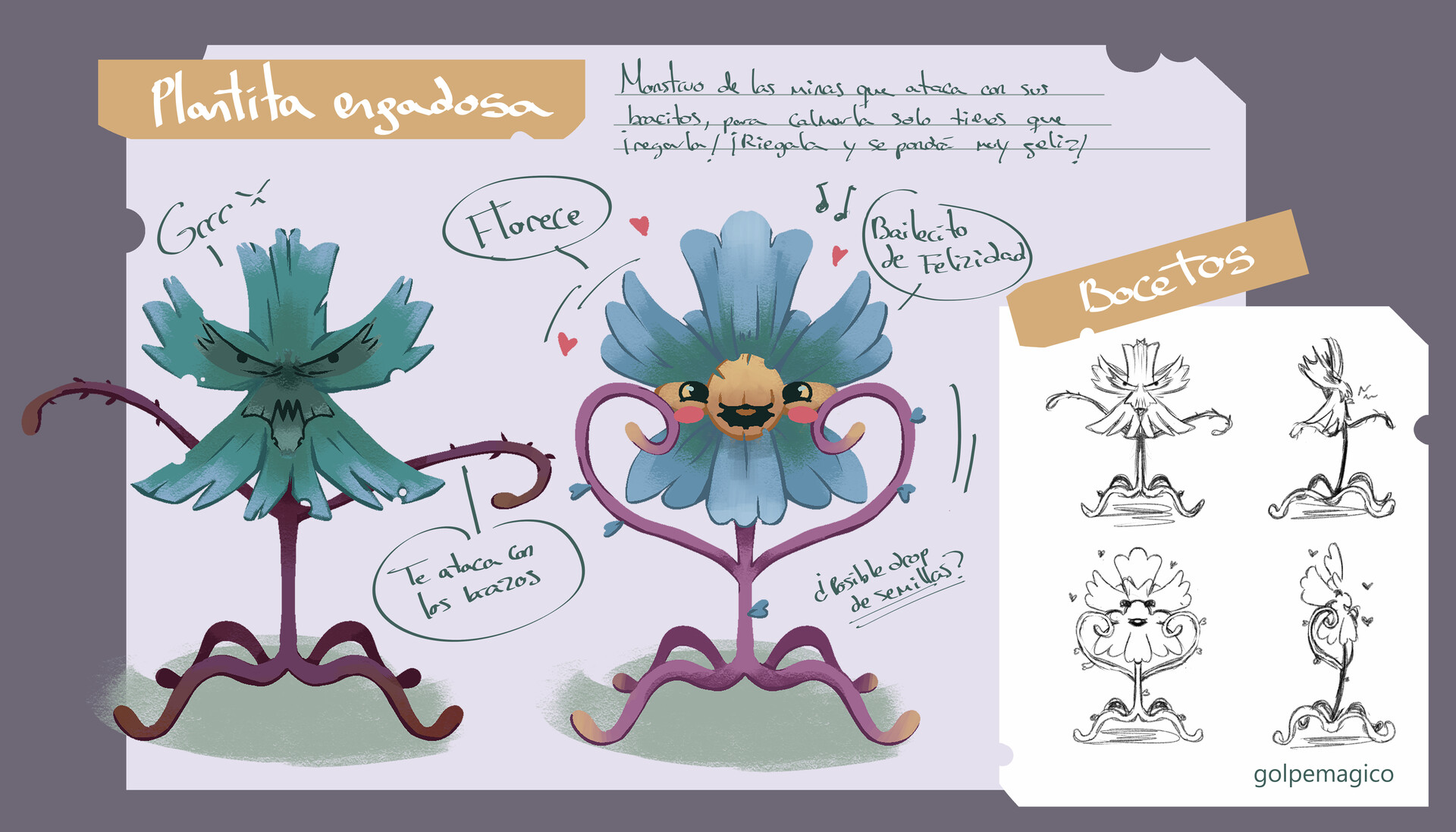 ArtStation - Angry plant