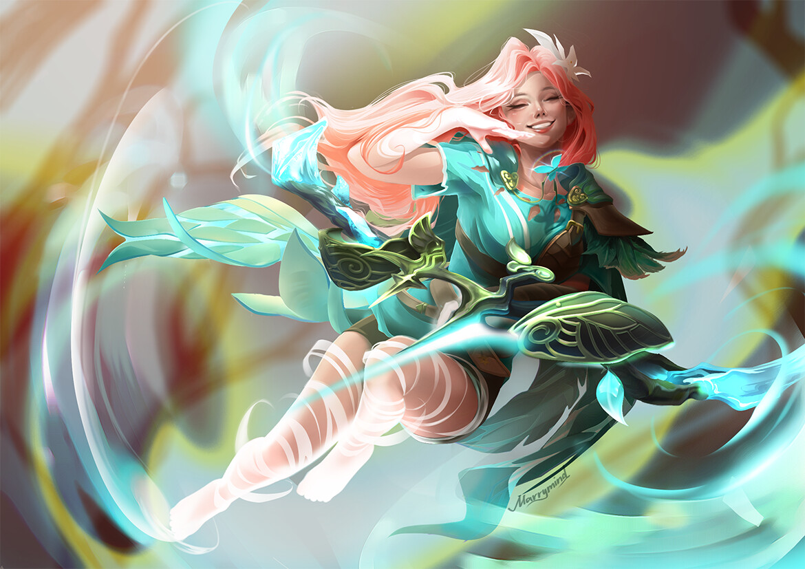 ArtStation - Windranger arcana