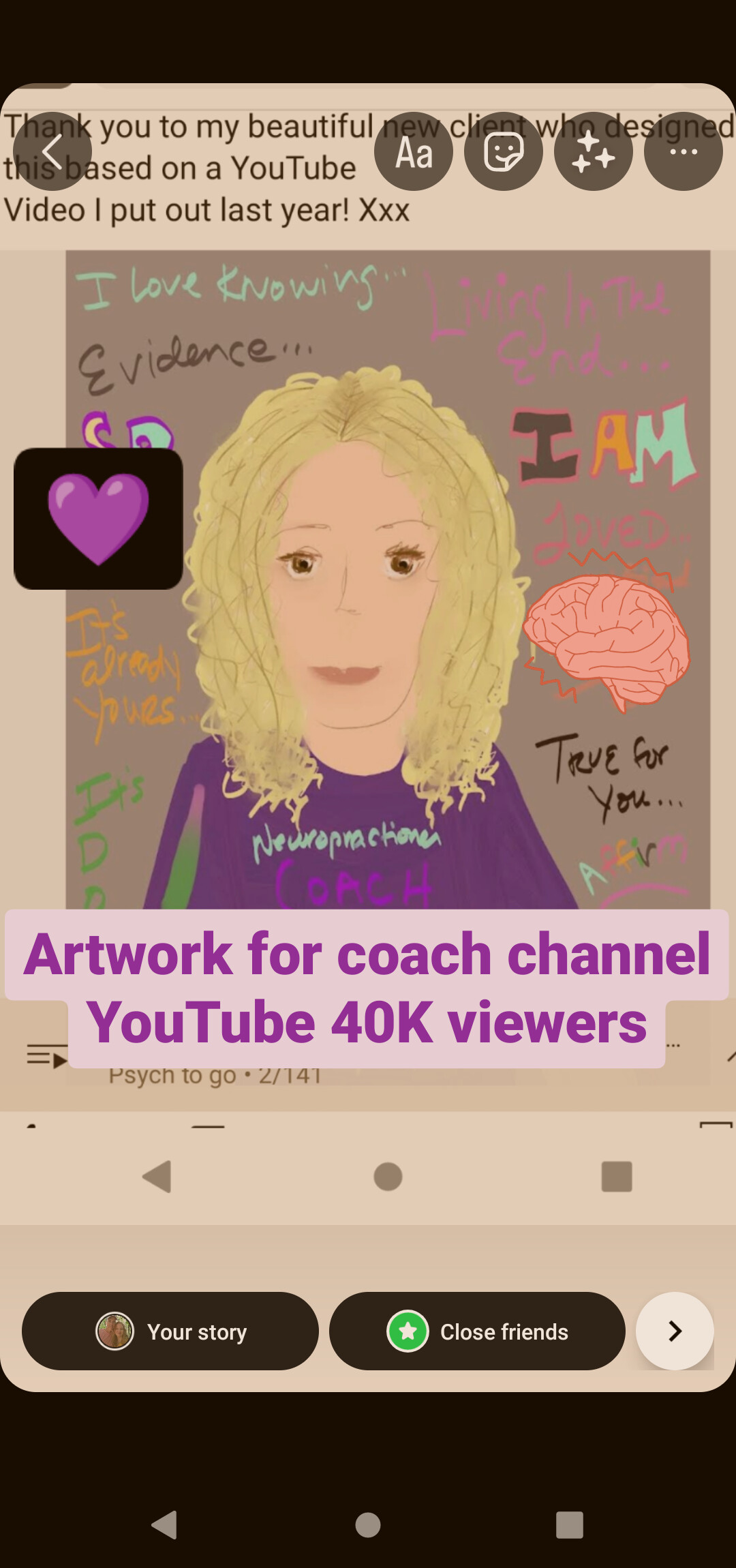 ArtStation - art for YouTuber coach