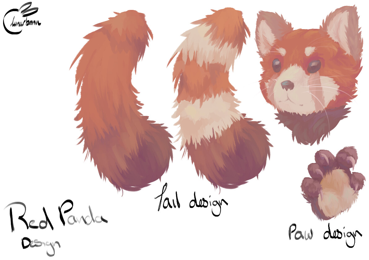 ArtStation - Red Panda Design