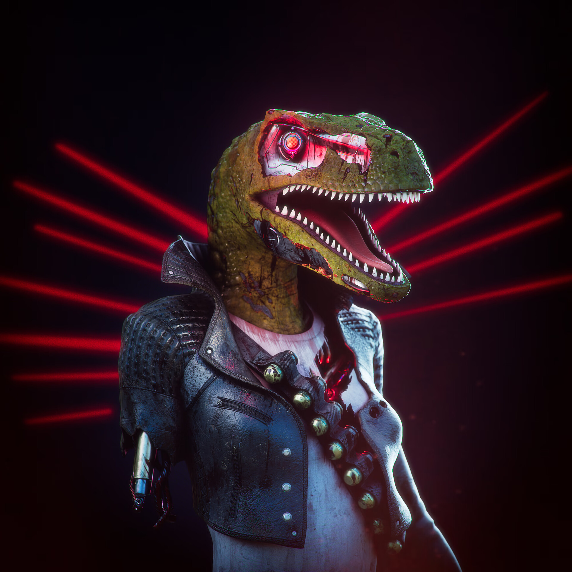 ArtStation - Metalabs: Legendary Raptor Terminator