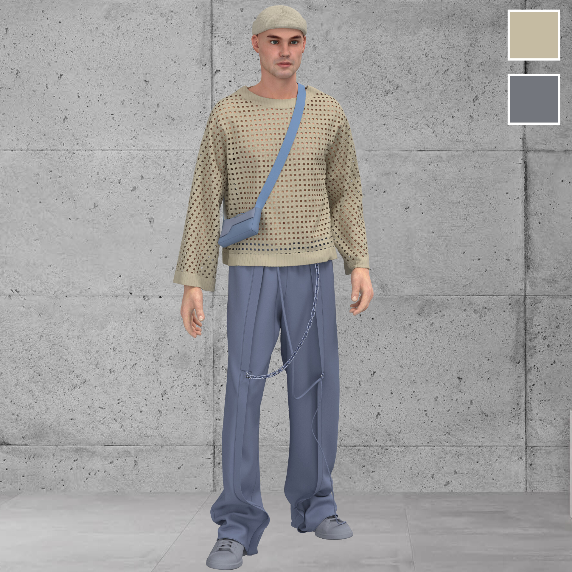 ArtStation - CASUAL Male Outfit 3