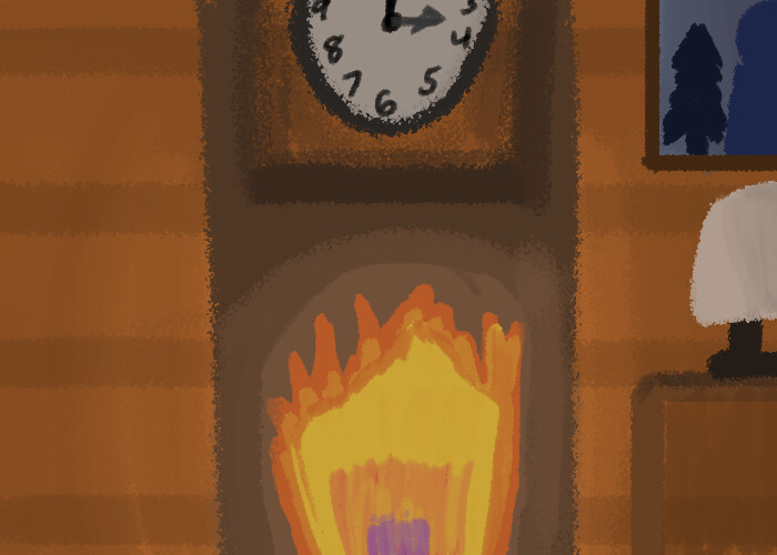 ArtStation - Cabin Fire