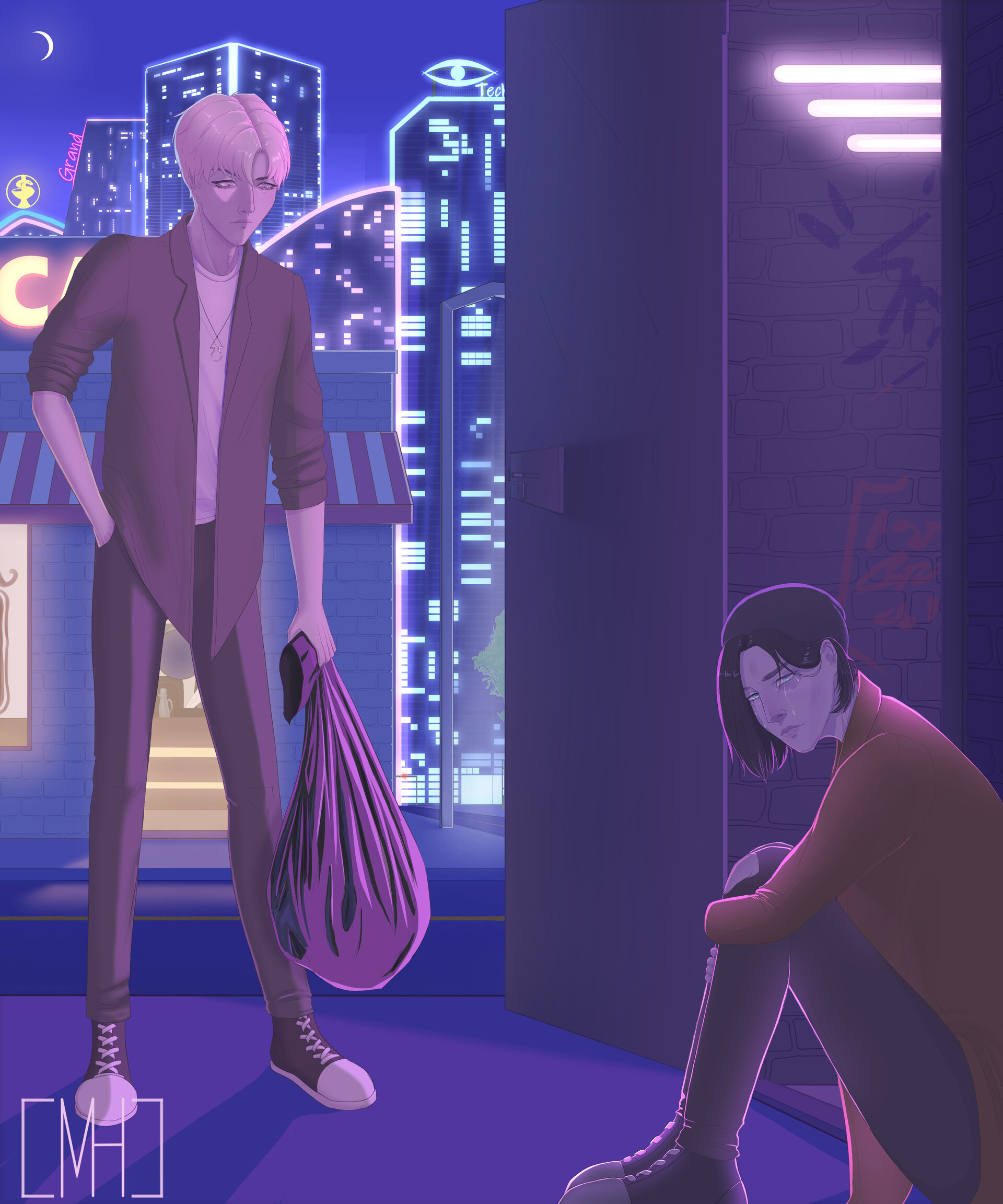 ArtStation - Sudden meeting