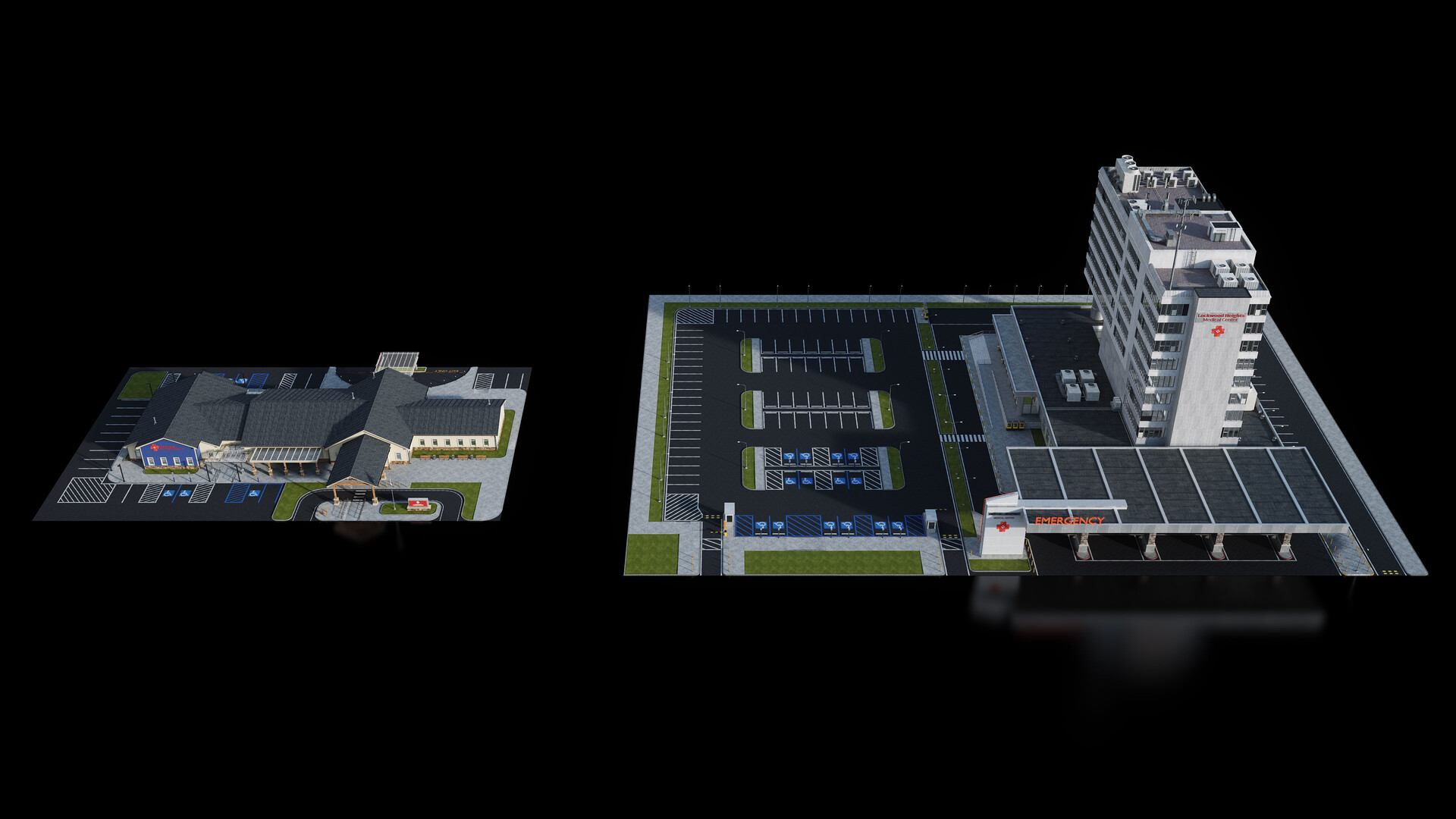 KitBash3D - "Emergency Response" - 3D Asset Kit