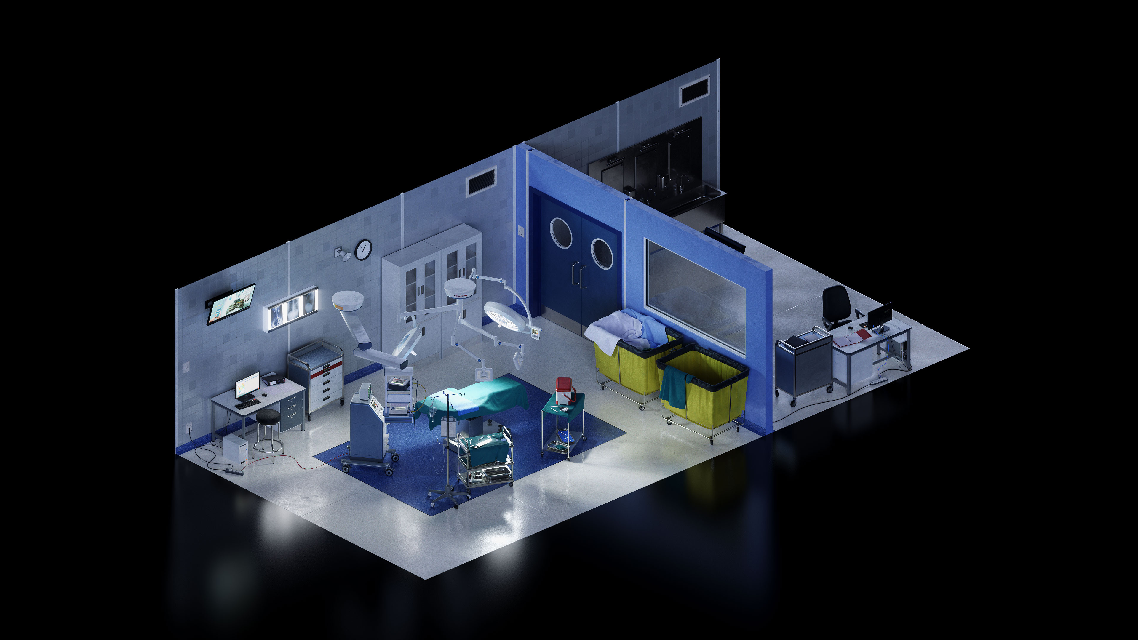 KitBash3D - "Emergency Response" - 3D Asset Kit