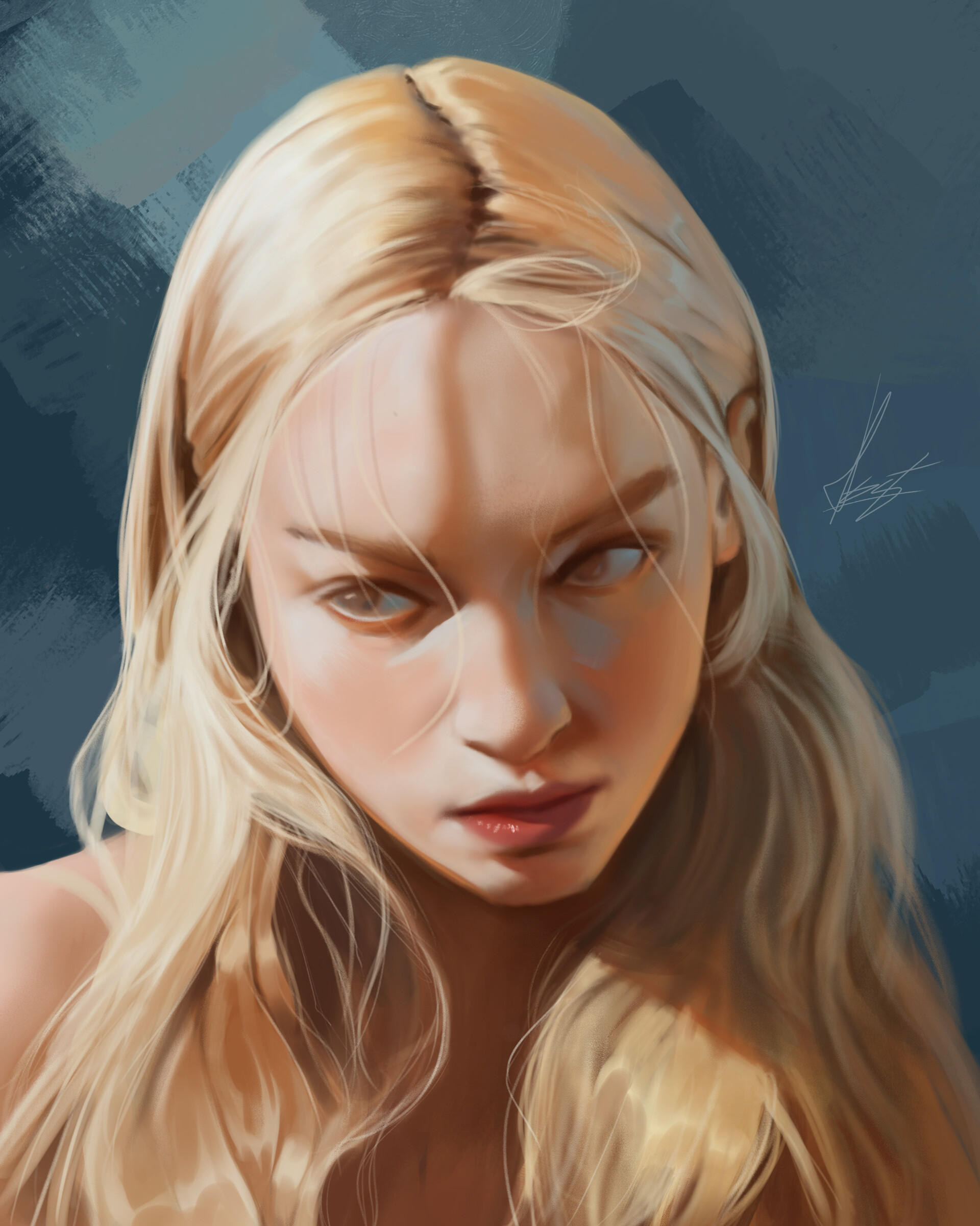 ArtStation - Portrait study