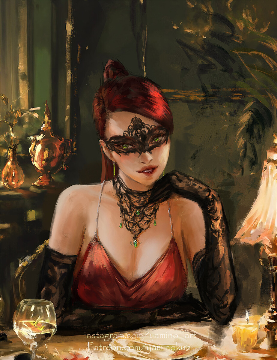 ArtStation - Masquerade: Dinner
