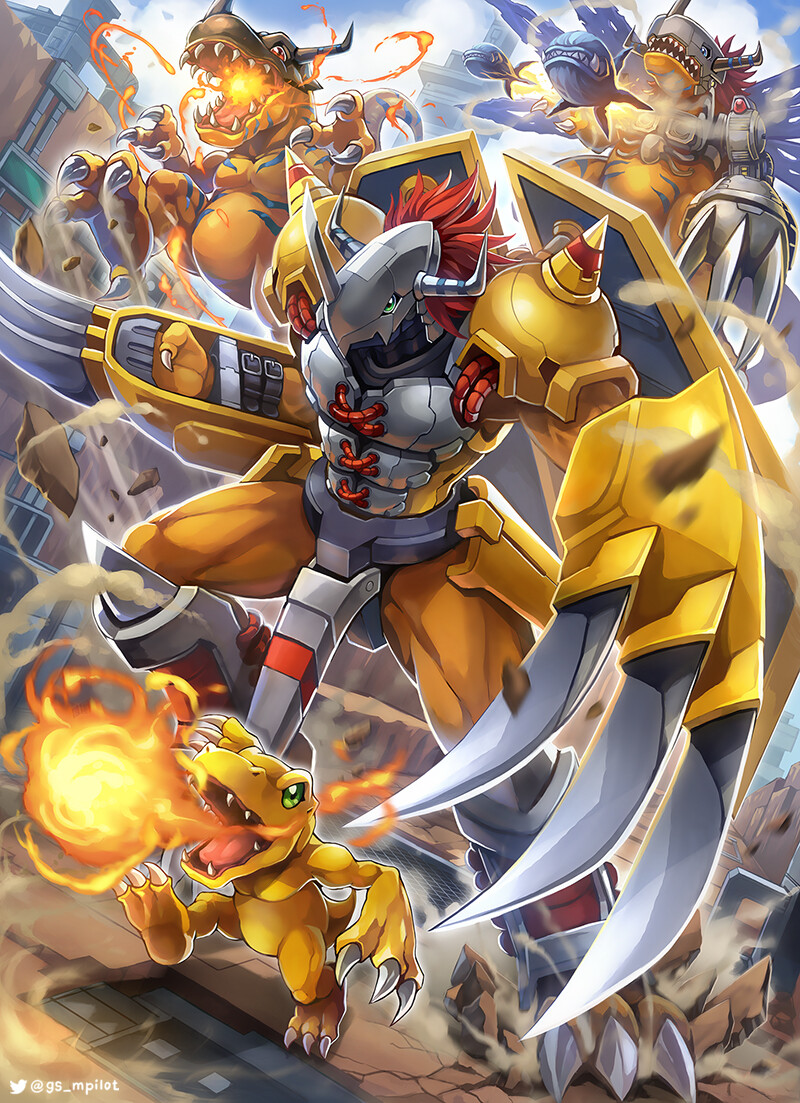 agumon evolution chart