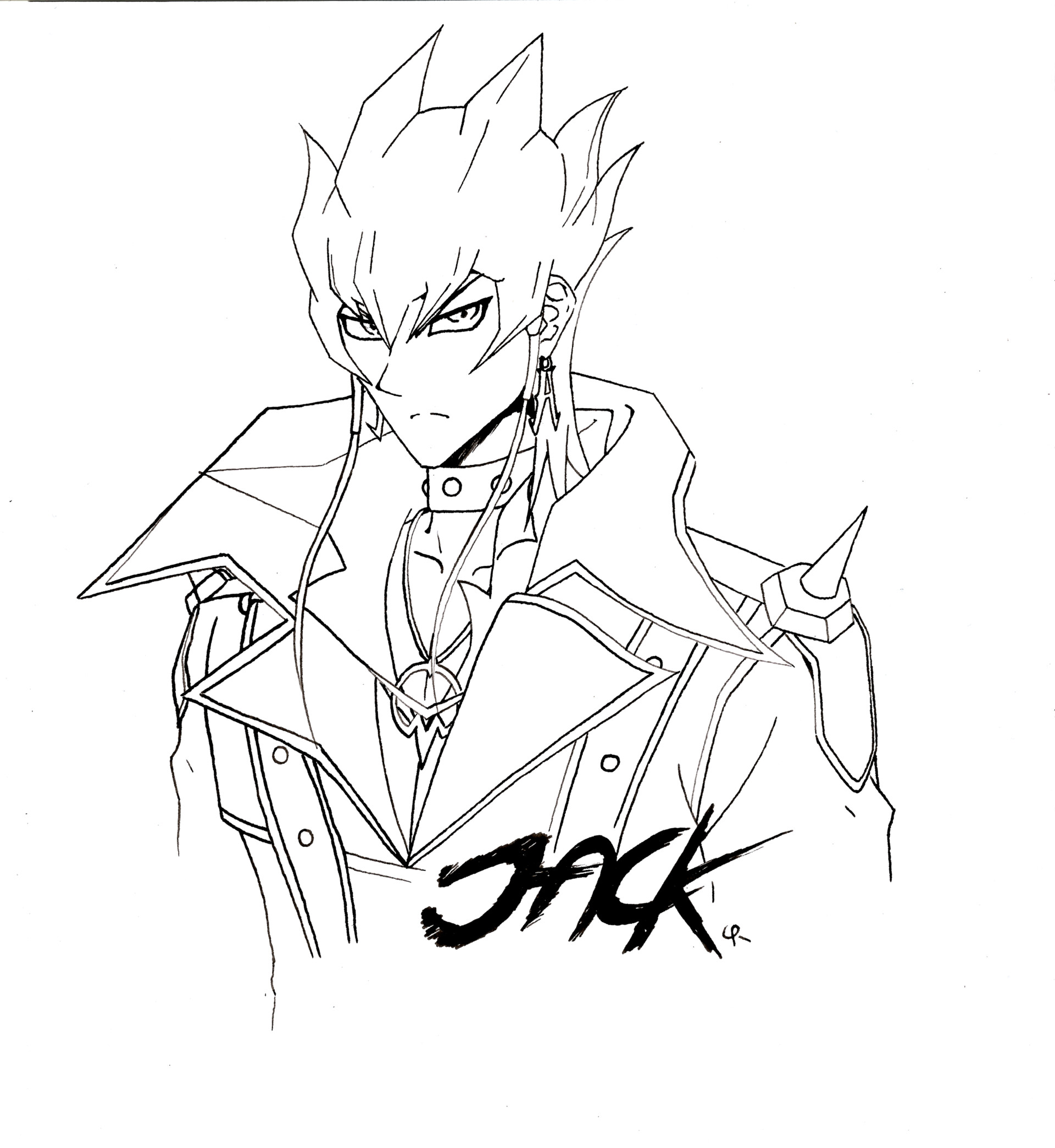 yugioh 5ds coloring pages