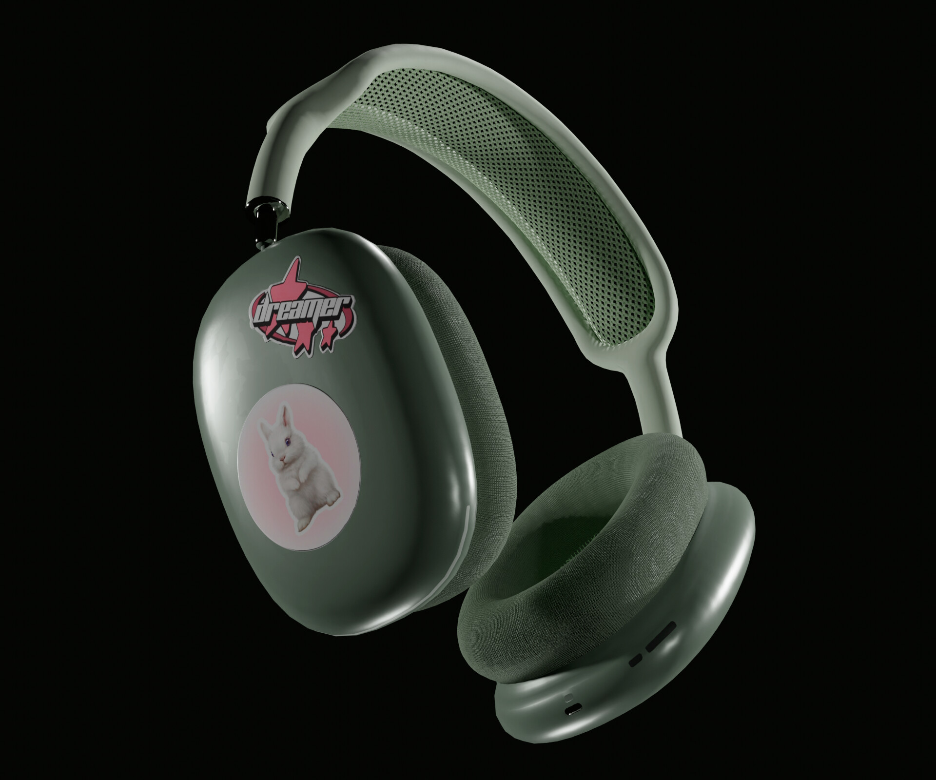 ArtStation - AirPods Max Green