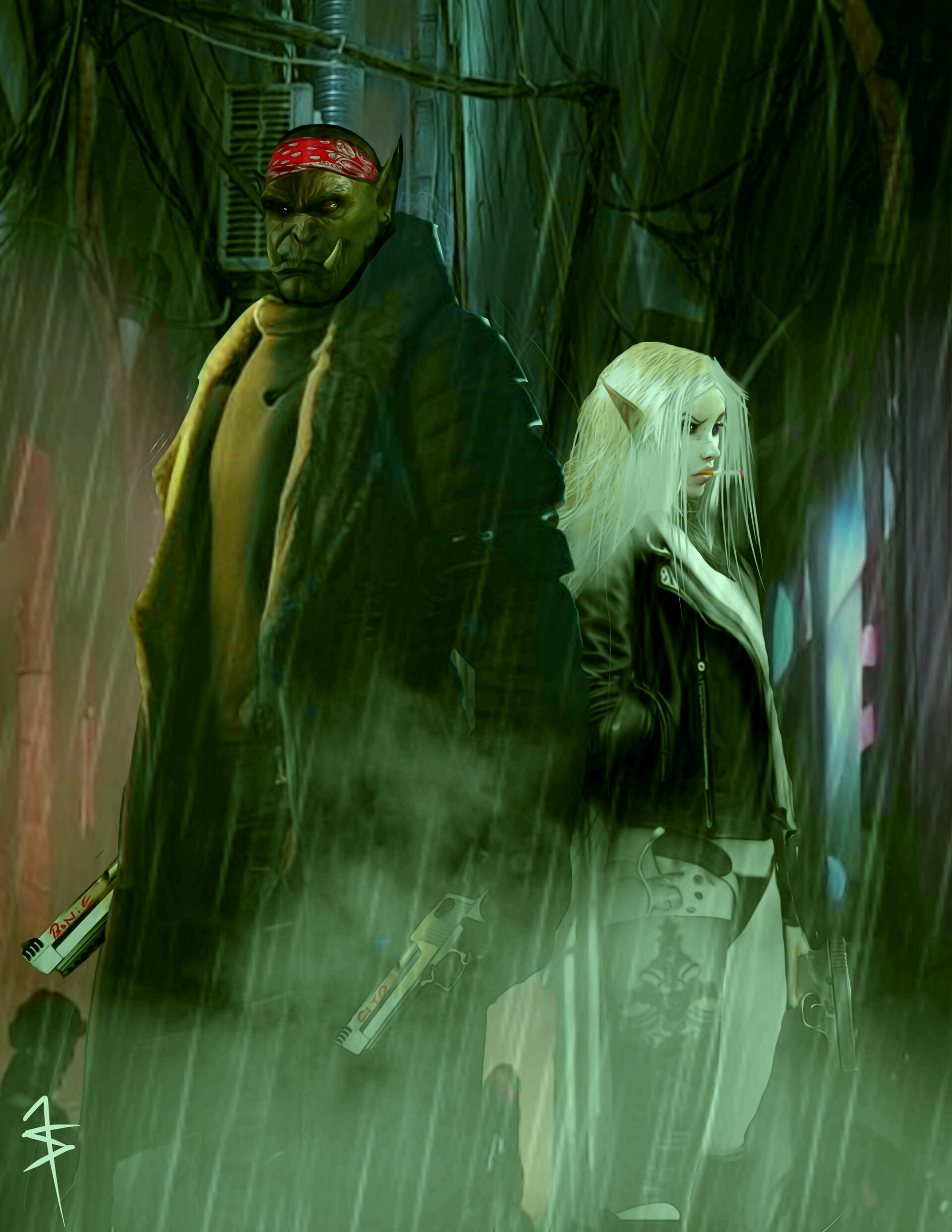 Artstation Sinners Case01 Comic Book