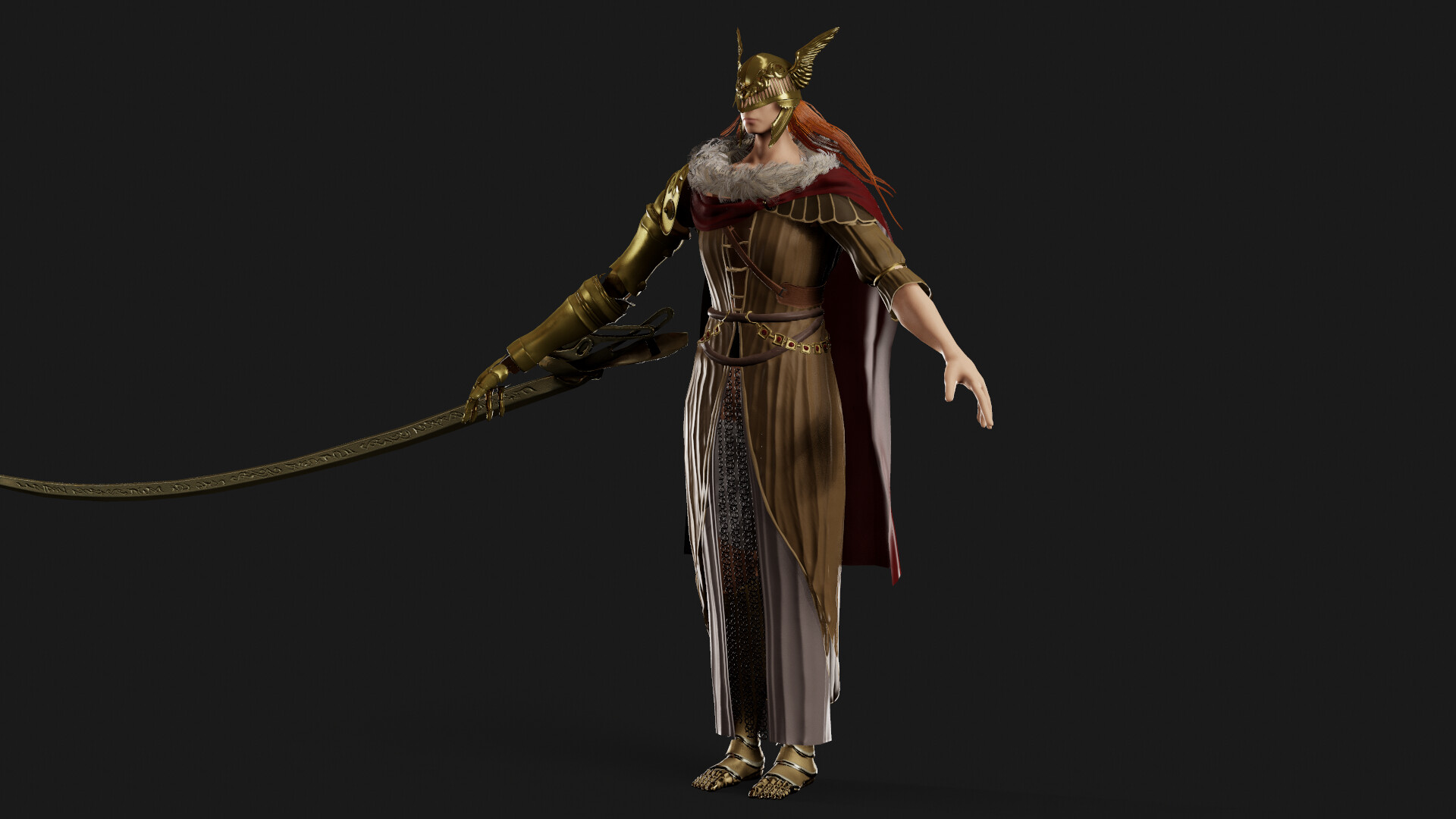 ArtStation - Malenia - 3D Game Character Art (Real-Time)