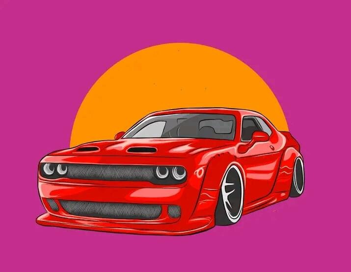 ArtStation - 2D Car Design