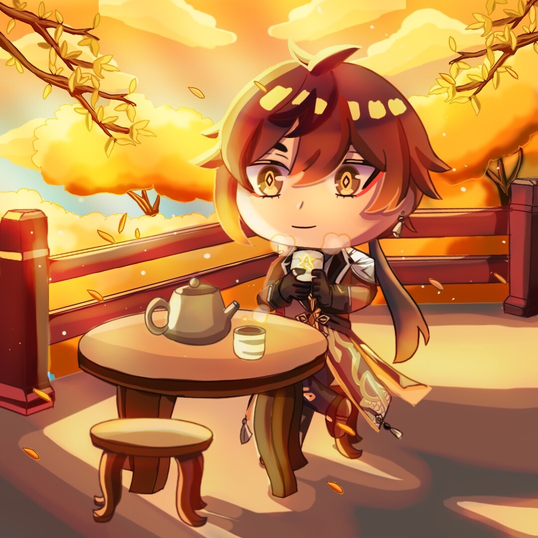 ArtStation - Li yue Citizen in Chibi