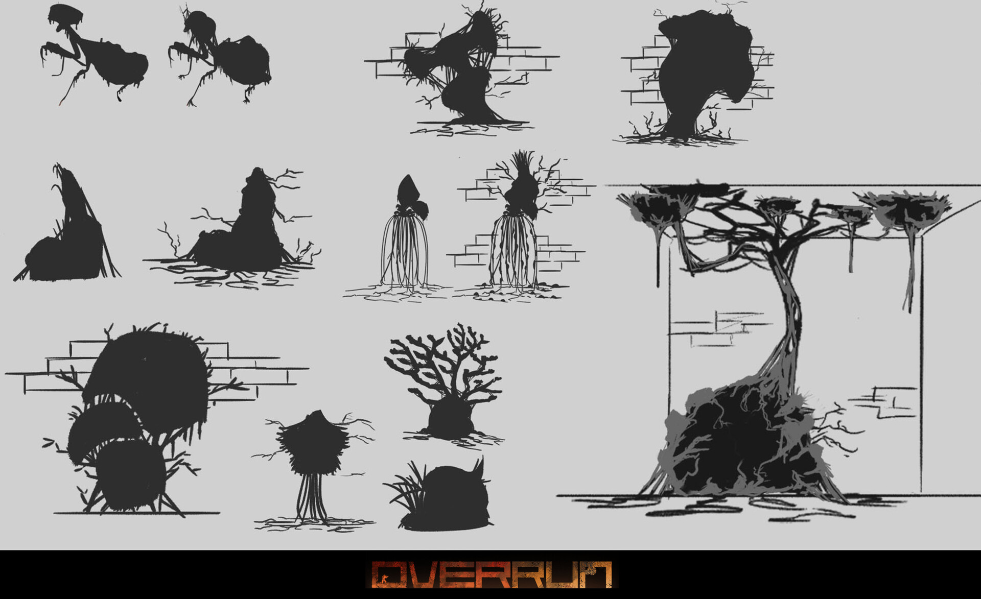 Sam Bunting - Overrun - Original Game Art Concepts