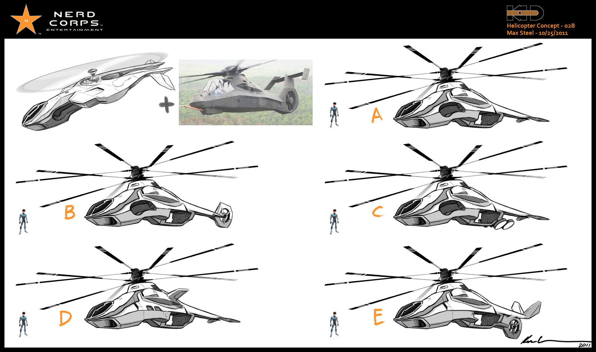 KEN HENDERSON - MAX STEEL | 2011