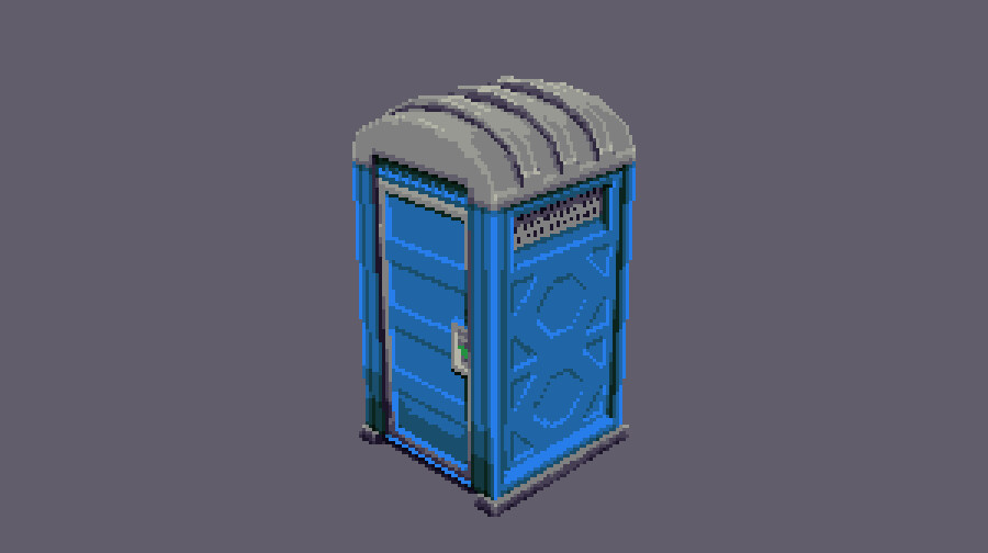 ArtStation - Disgusting Portable Toilet