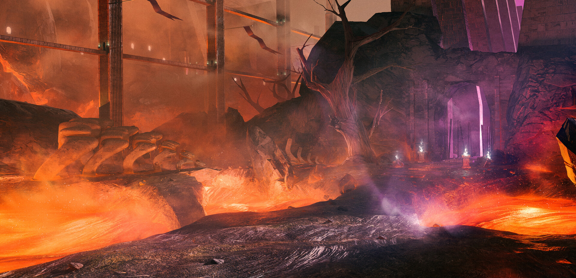 ArtStation - Flaming Passage