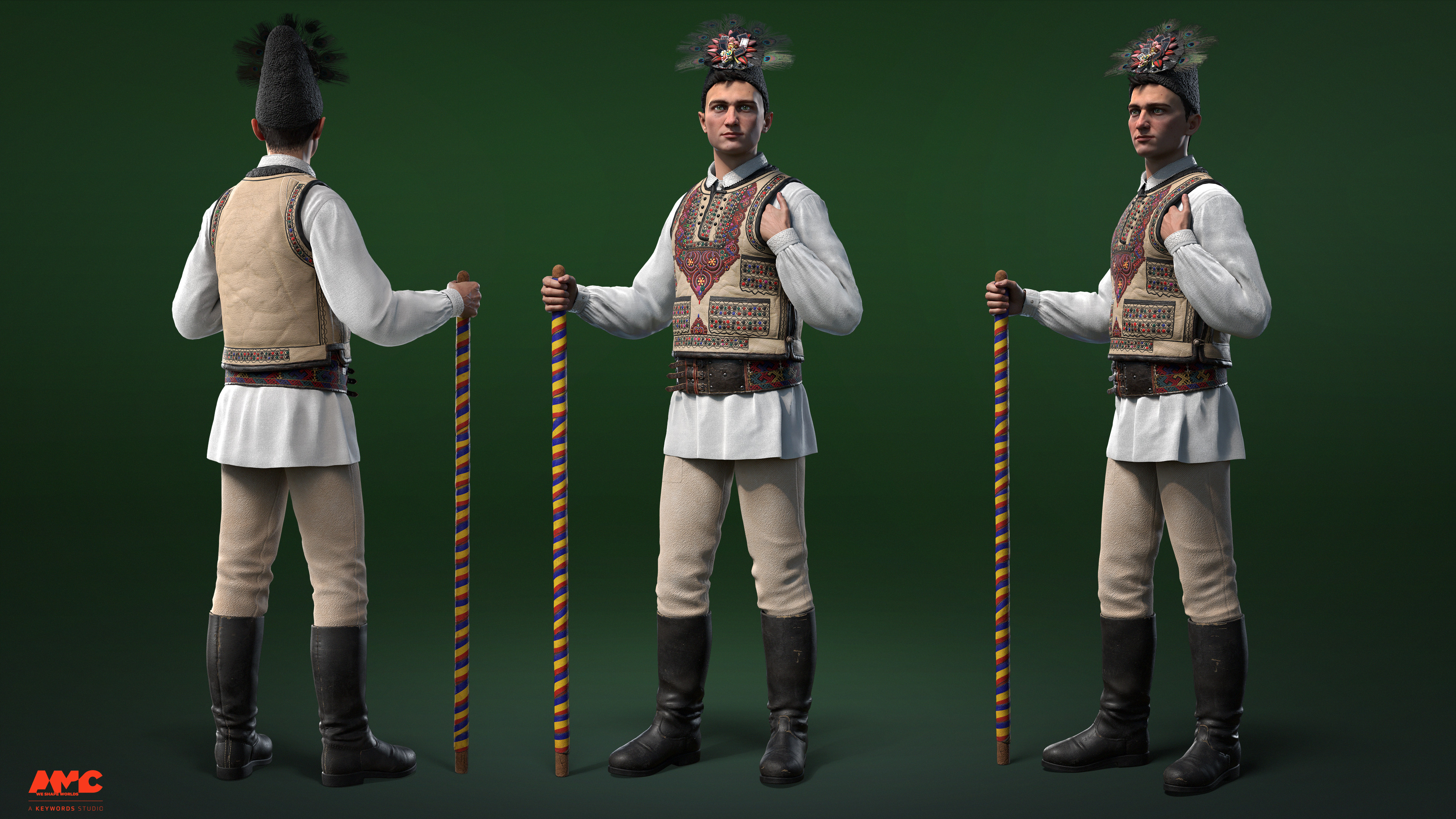 AMC Studio - Traditional Romanian Costume - Făgăraș