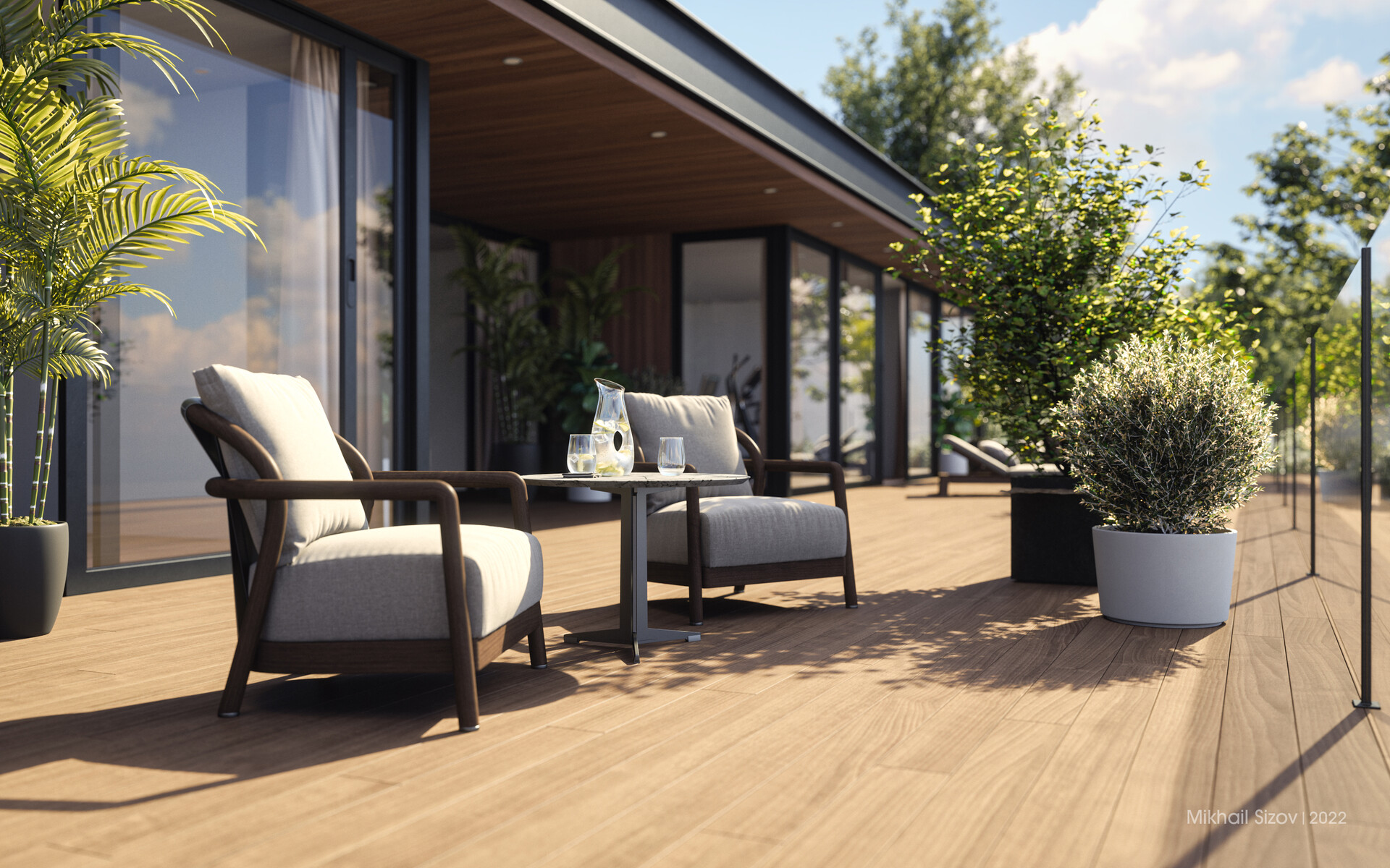 Mike - Full CGI: Villa Immortellevej 13A