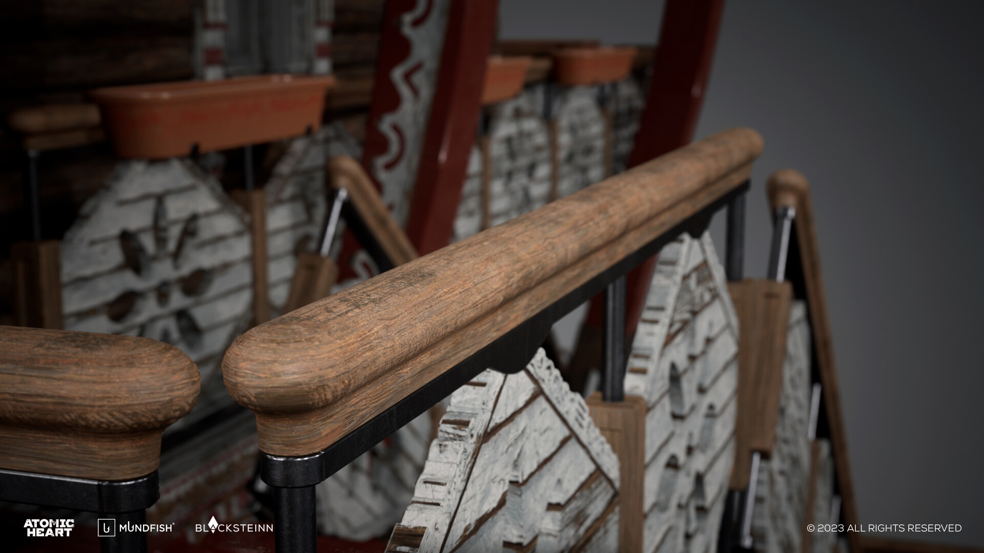 Blacksteinn - Atomic Heart – Baba Zina's House | 3D Environment Game Art