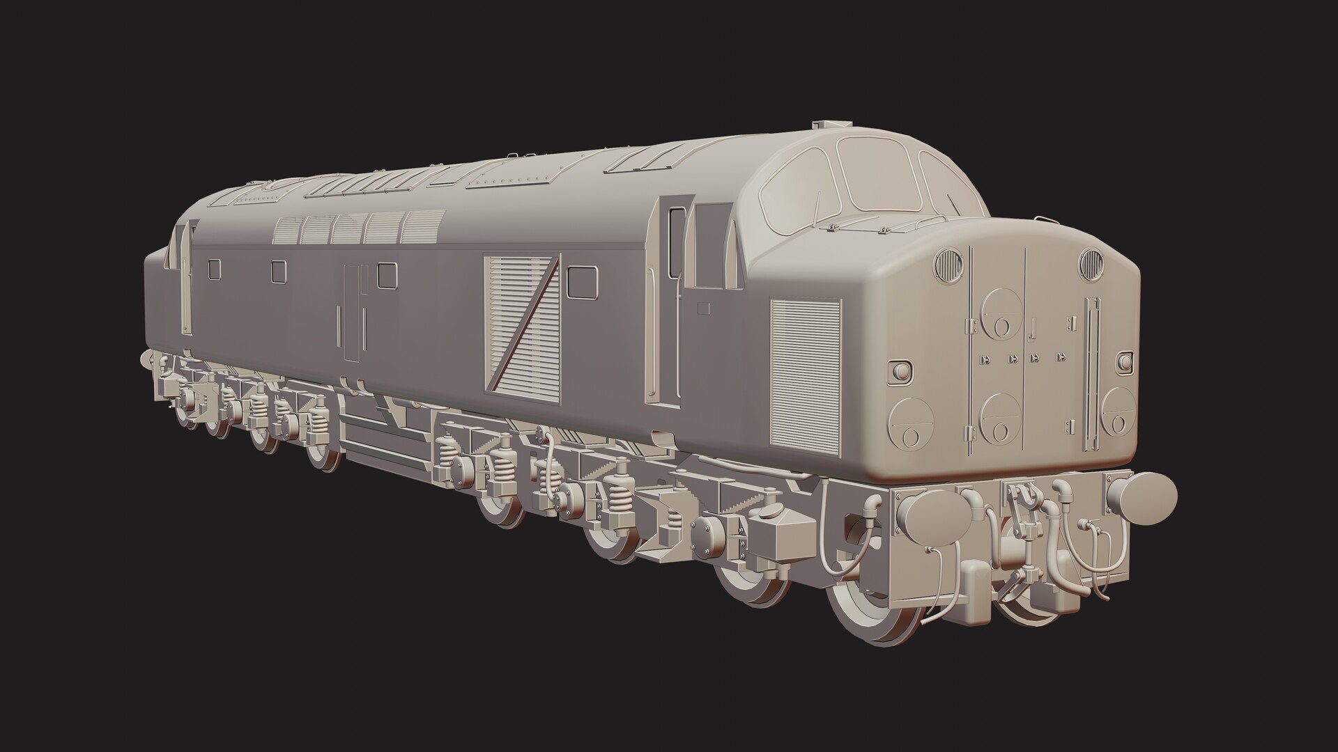 Olga Panas - British Rail Class 40.