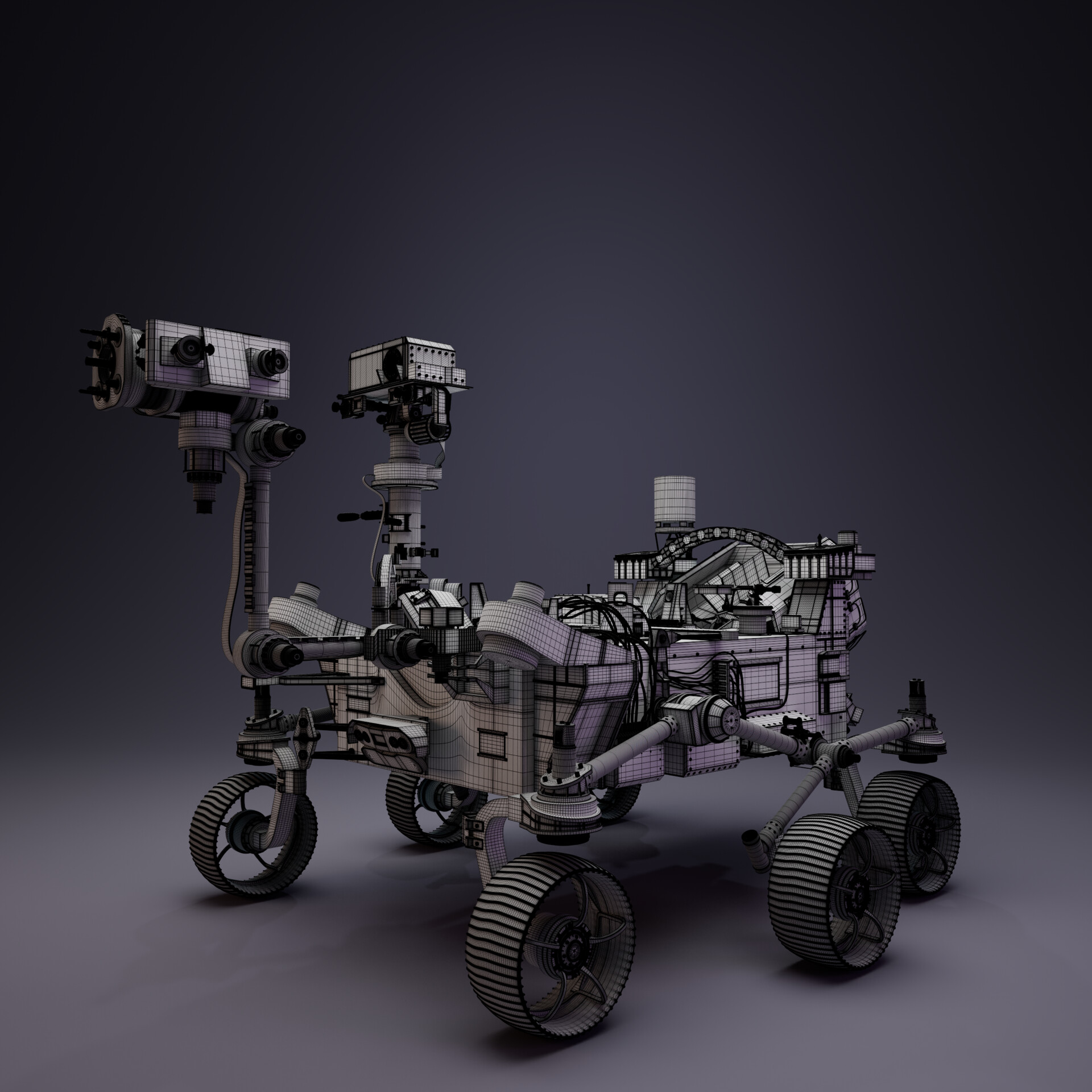 ArtStation - 3D Perseverance rover