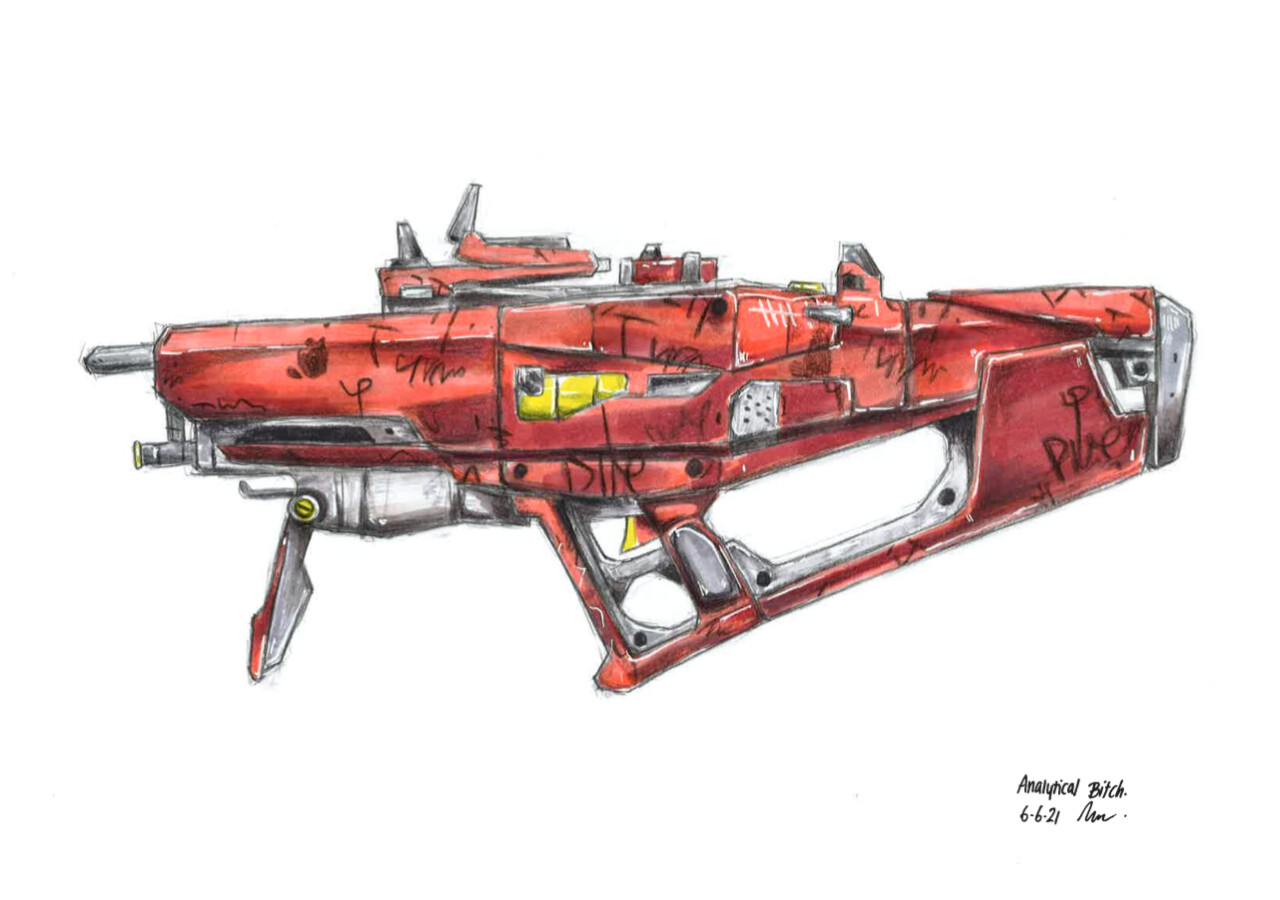 ArtStation - The Bitch (Borderlands 2)