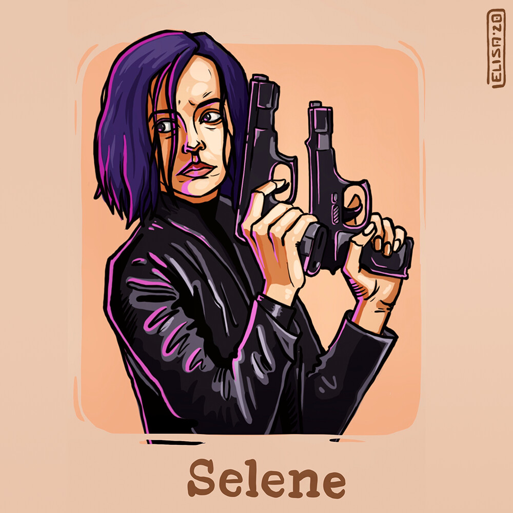 ArtStation - Selene Underworld Fan Art '20