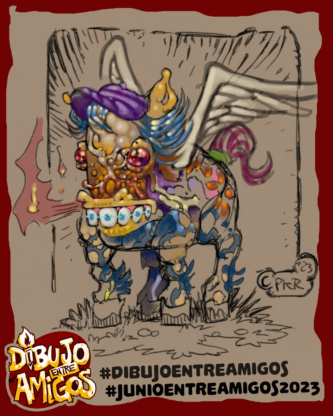 ArtStation - •june drawing challenge - 001