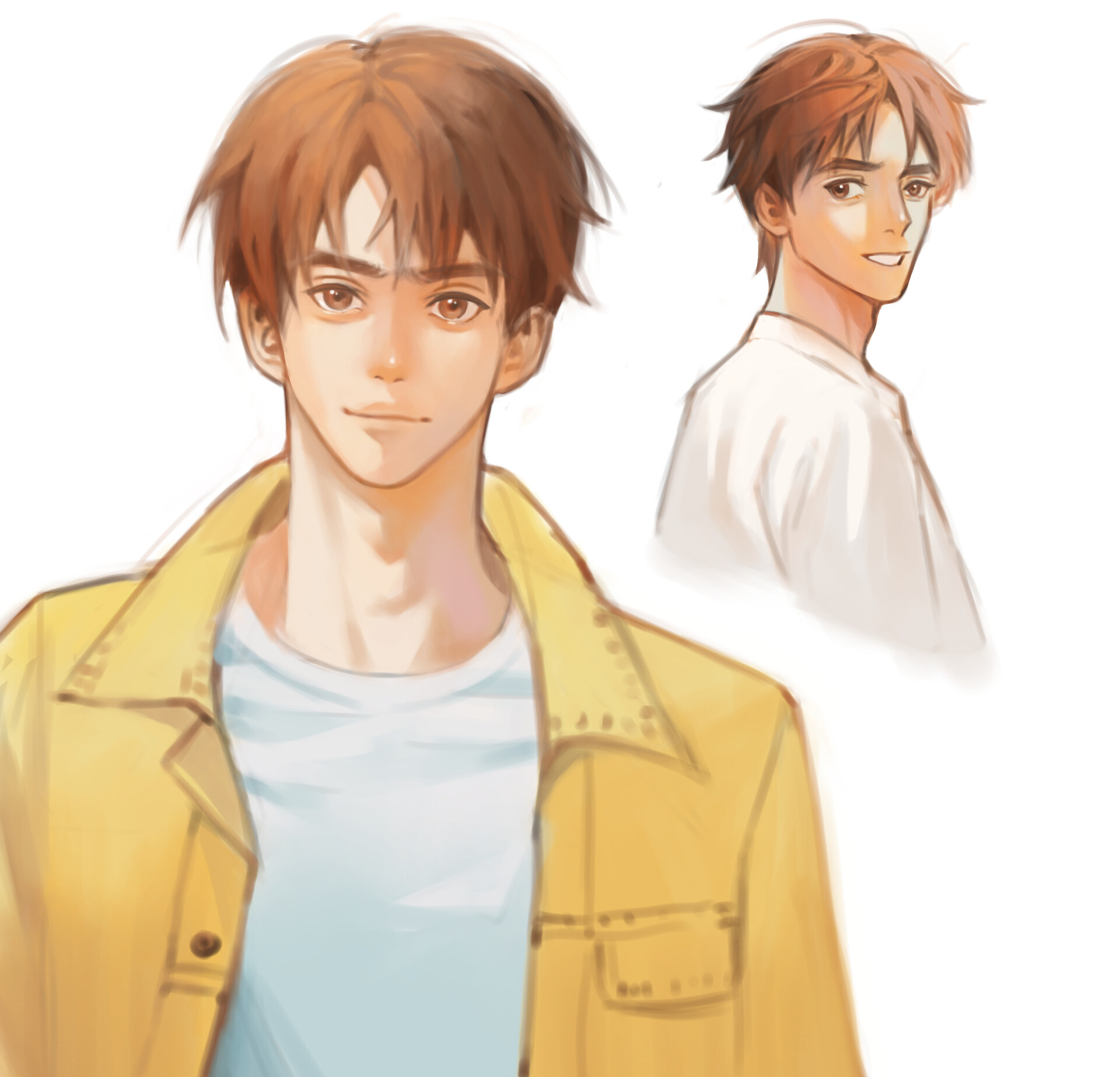 ArtStation - Brown OC portrait