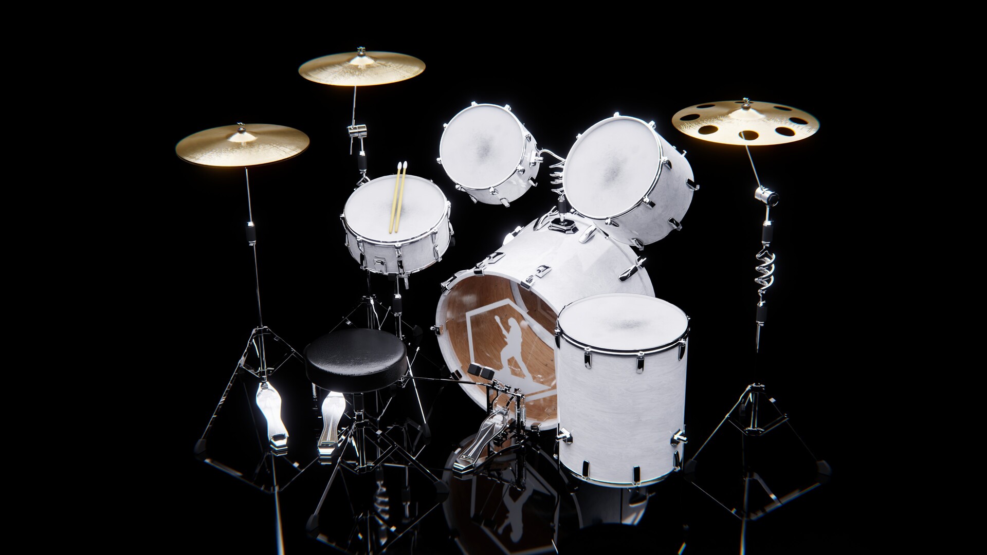 ArtStation - Drum Set