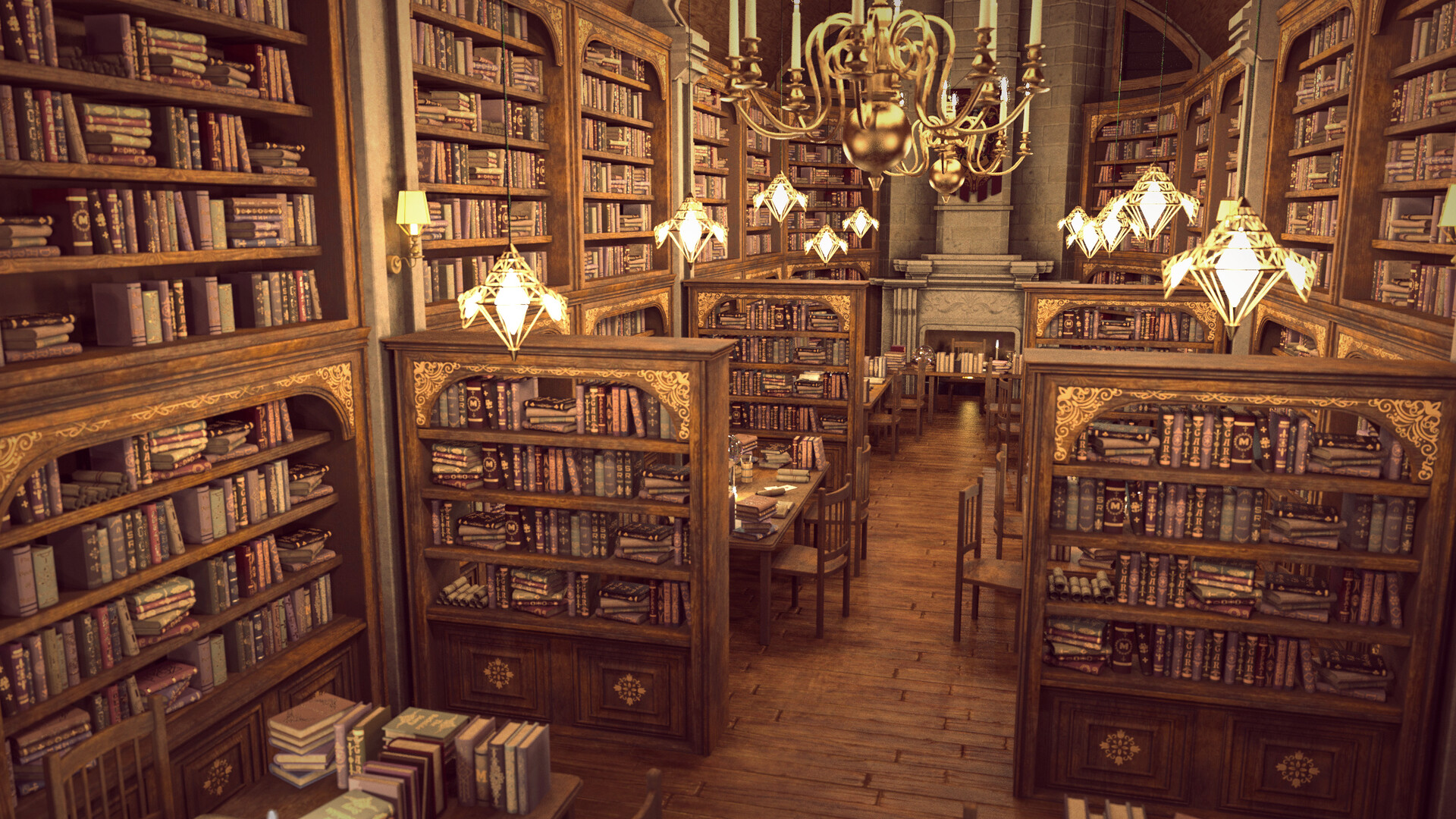 ArtStation - Old Library
