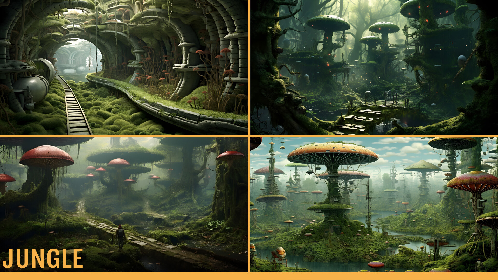 Artificial Dimension - 1200+ Bizarre and peculiar Environments Concept ...