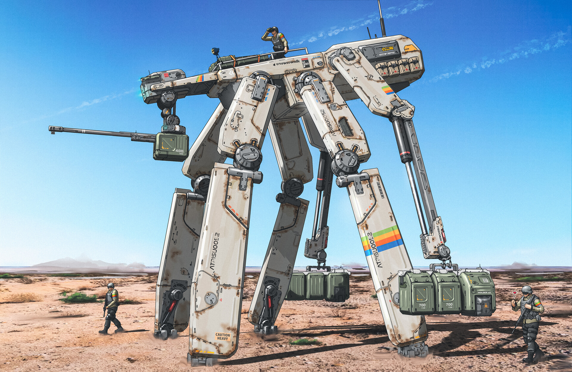 Concept Artist | Dima Yakutin - High Walker